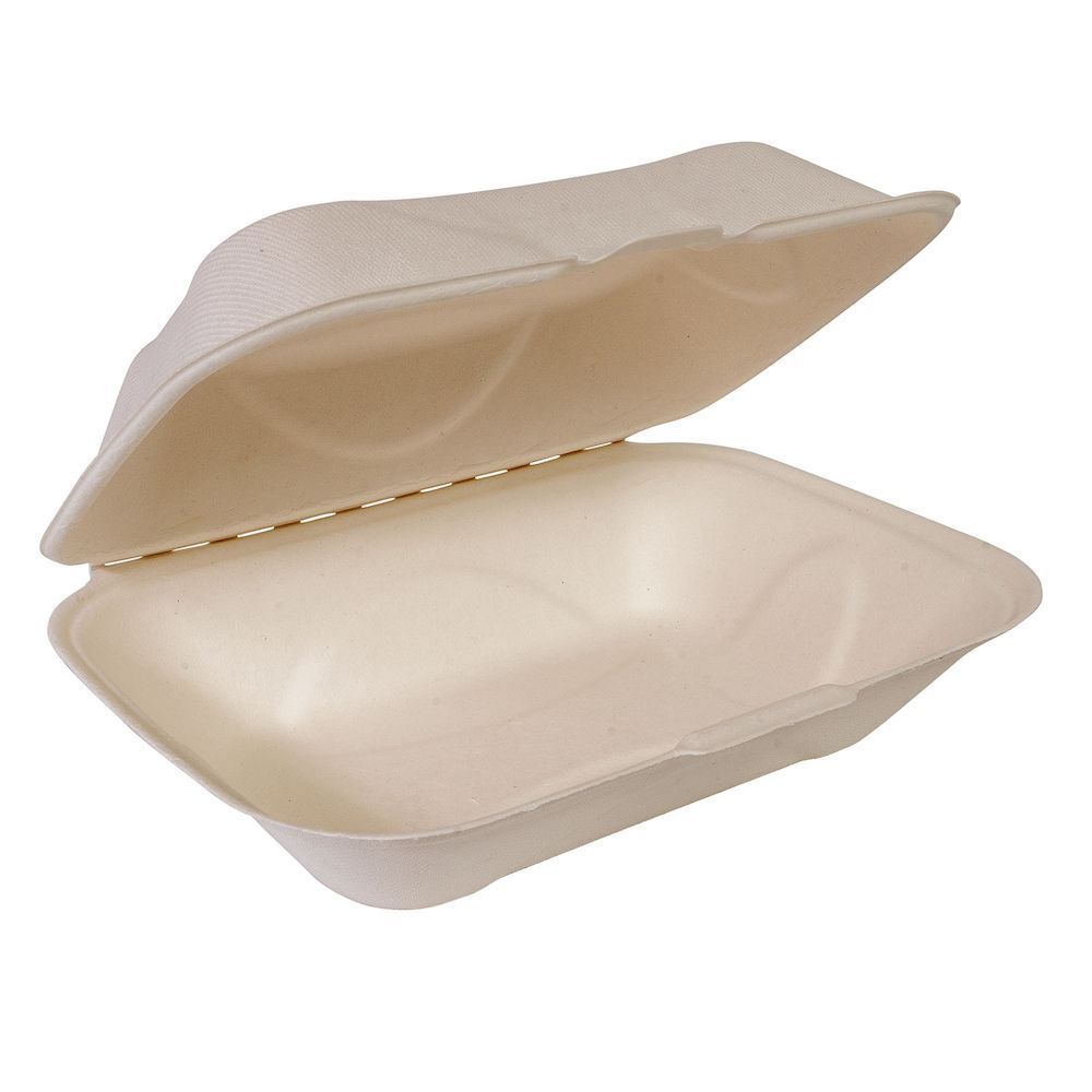 EcoSystems Kraft Formulated Molded Fiber Clamshell Container ...