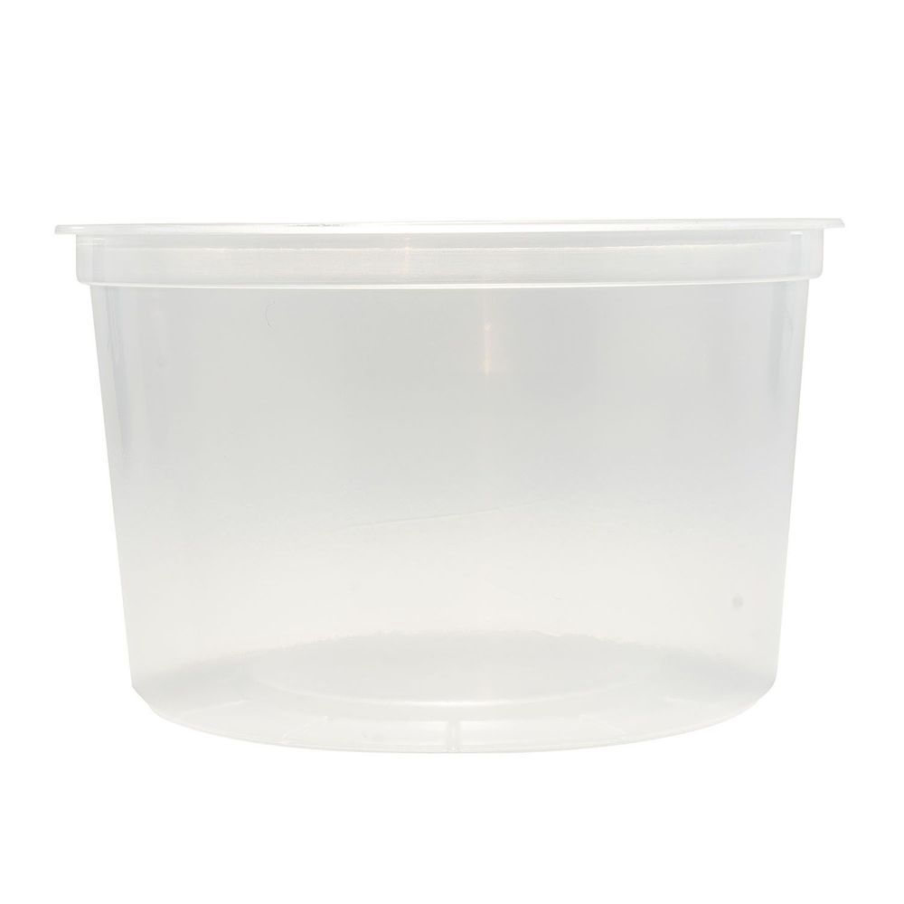 EcoSystems Translucent Polypropylene Round Deli Container, 16 Ounce ...