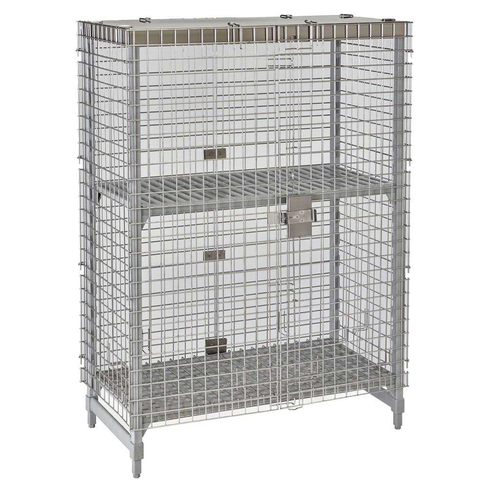 Cambro Camshelving Premium Speckled Gray Full Wrap Stationary Security ...