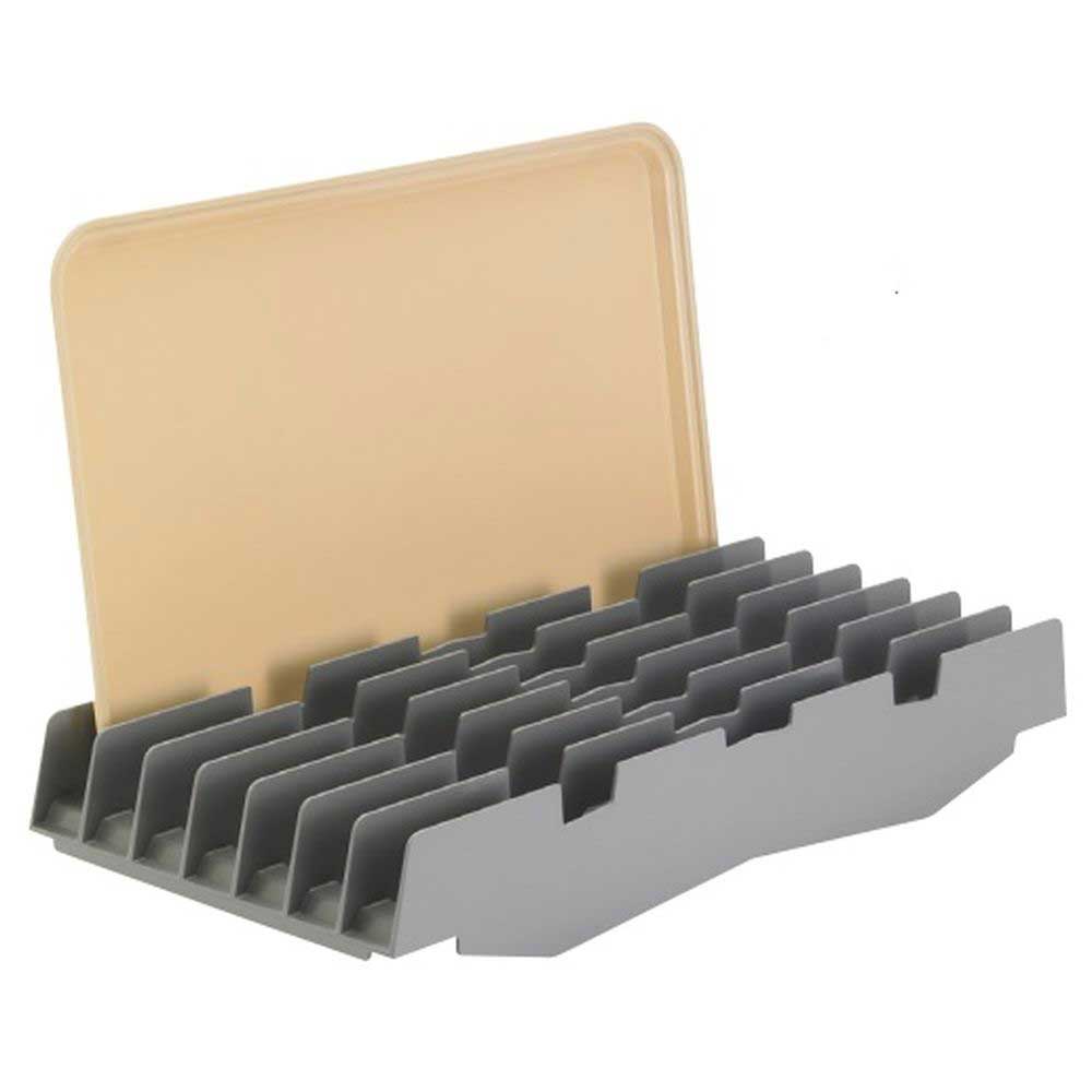 Cambro Camshelving Premium Soft Gray Vertical 7 Slot Drying and Storage ...