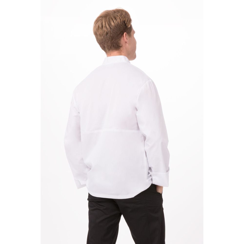 Chef Works White Extra Large Classic Fit Calgary Cool Vent Chef Coat