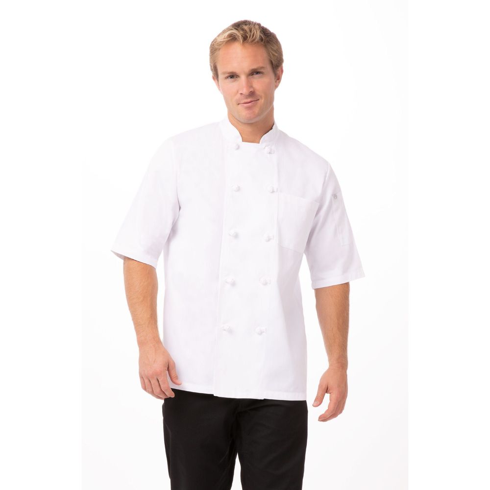 Chef Works White 4XL Classic Fit Tivoli Chef Coat for Unisex