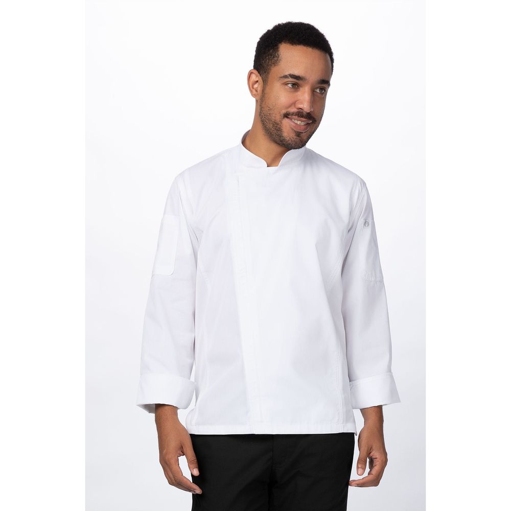 Chef Works White Extra Large Modern Fit Sustainable Hartford Chef Coat ...