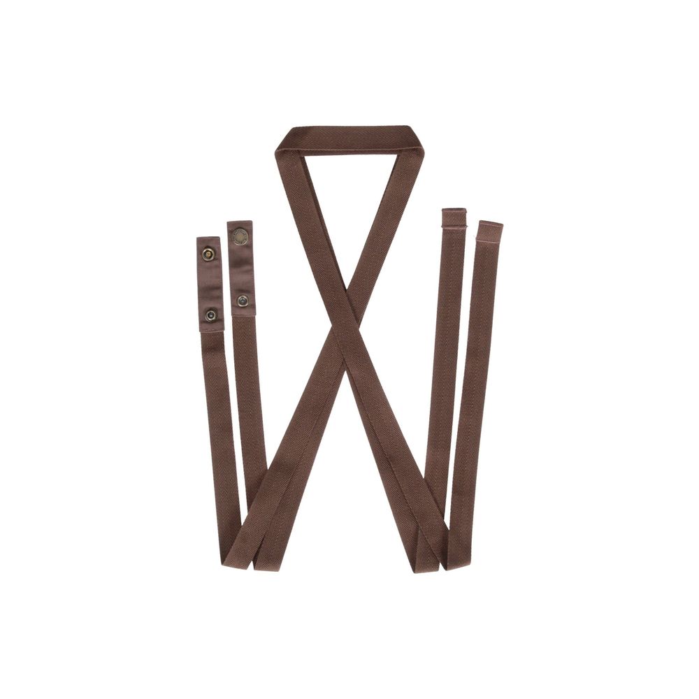 Chef Works Espresso Lockharte Bib Apron Straps