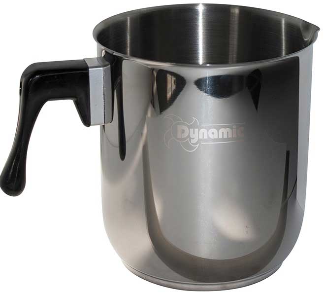 Dynamic Stainless Steel Cup with Handle for MiniPro and Dynashake Mixer