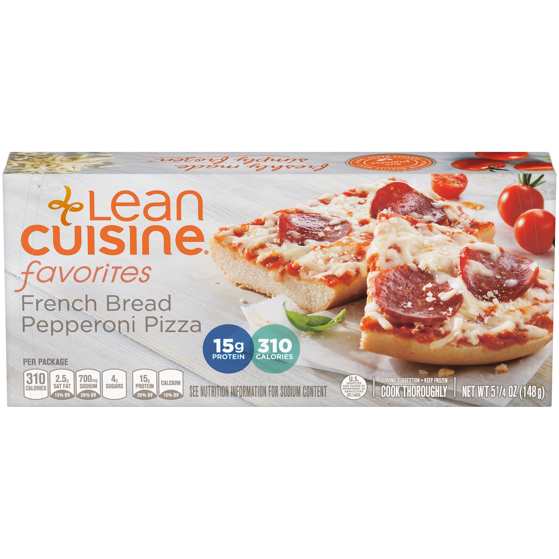 Nestle Stouffers Lean Cuisine Pepperoni Pizza Case | FoodServiceDirect