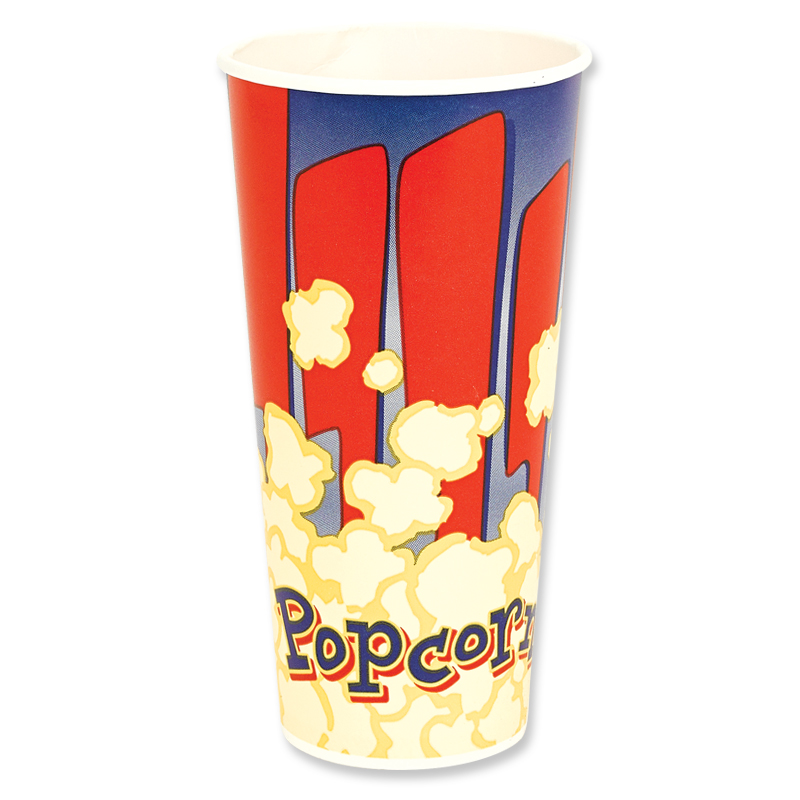 Great Western Popcorn Cup, 24 Ounce -- 1000 per case