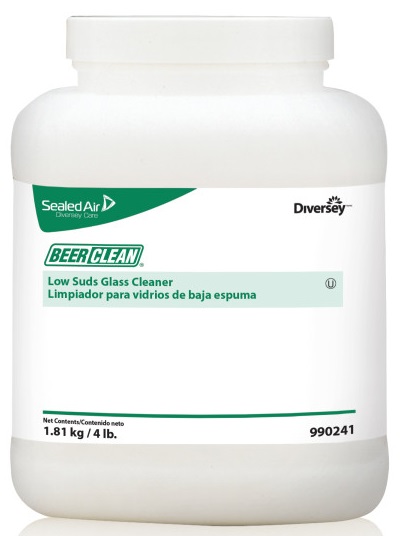Beer Clean White Low Suds Glass Cleaner | FoodServiceDirect