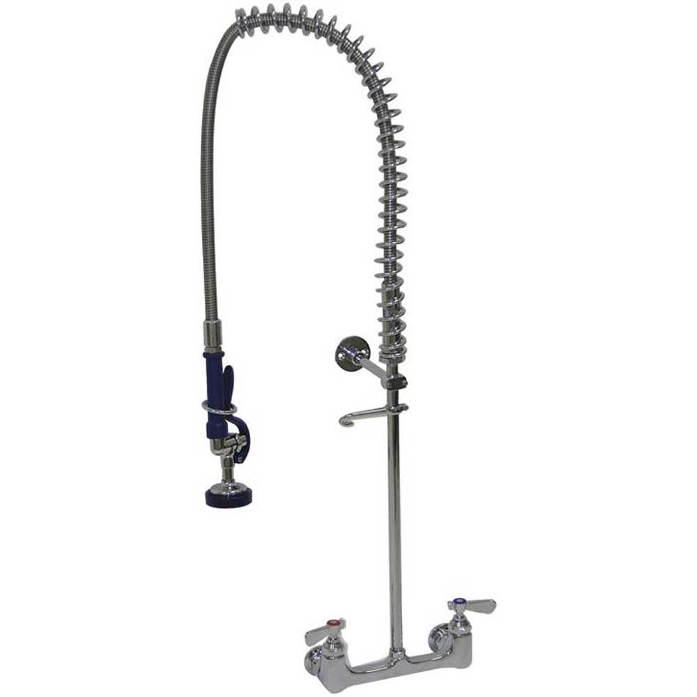 Pre-Rinse Faucet with Wall Bracket - Splash Mounted.