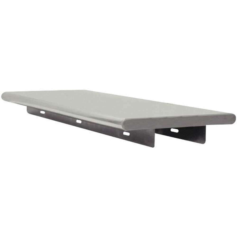 Stainless Steel Pass Thru Shelf, 24 x 48 inch Provided With 2 - L Brackets.