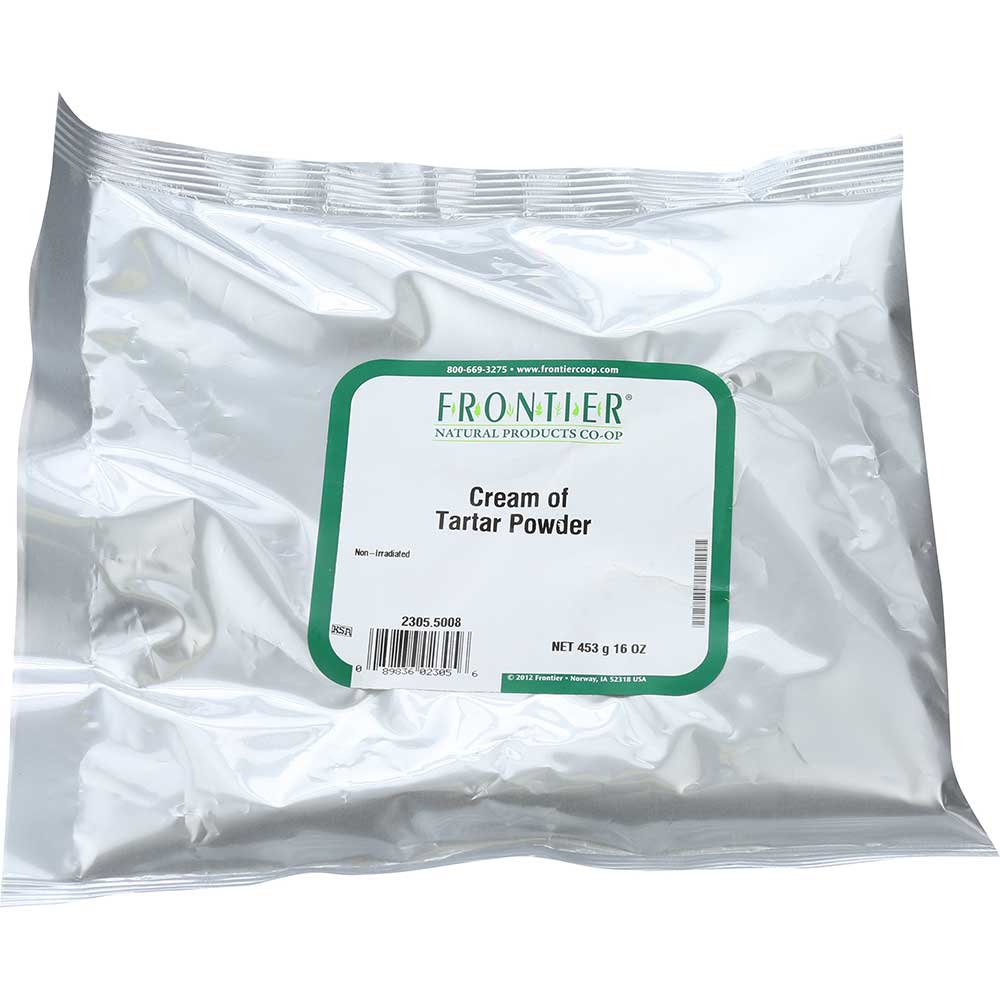 Frontier Herb Cream of Tartar Powder, 16 Ounce | FoodServiceDirect.com ...