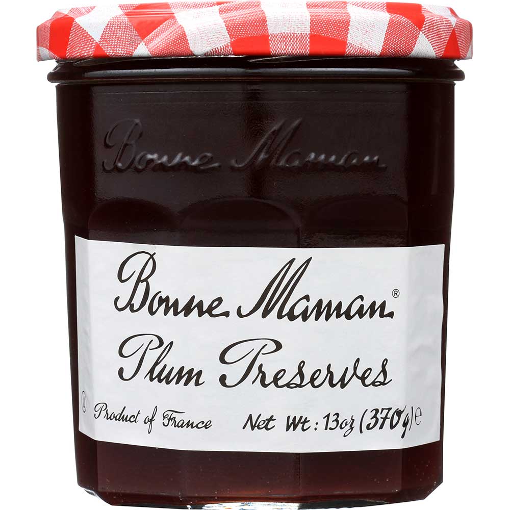 Bonne Maman Plum Preserve, 13 Ounce -- 6 per case.