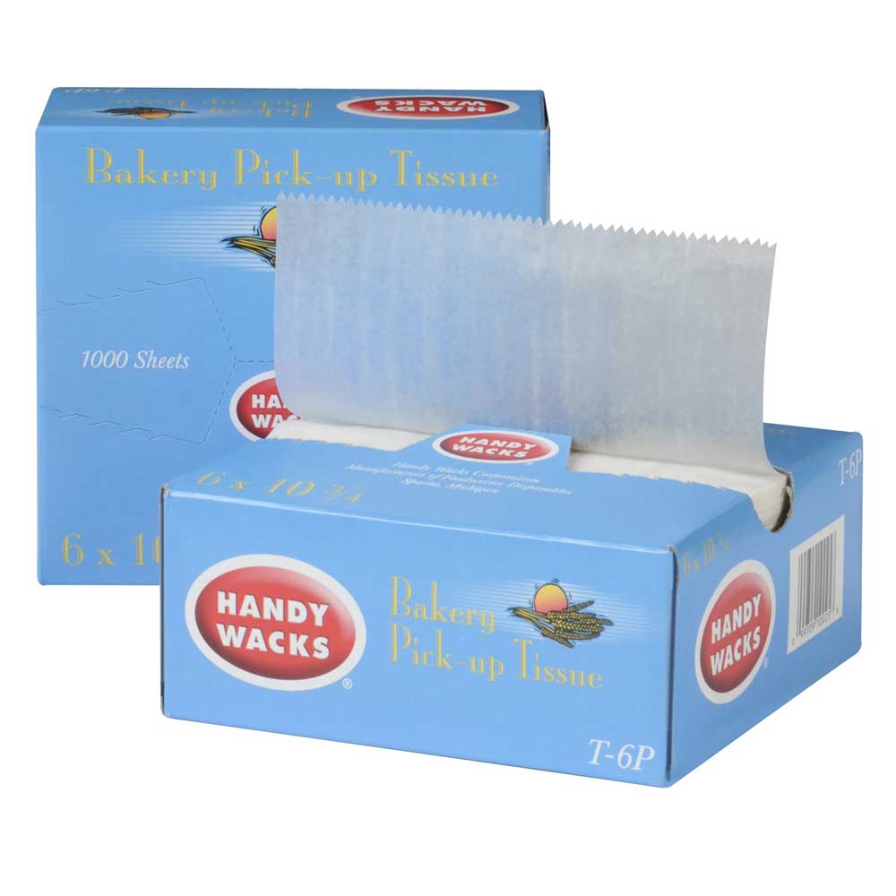 6X10.75 Interfolded Wax Bakery Tissue | FoodServiceDirect
