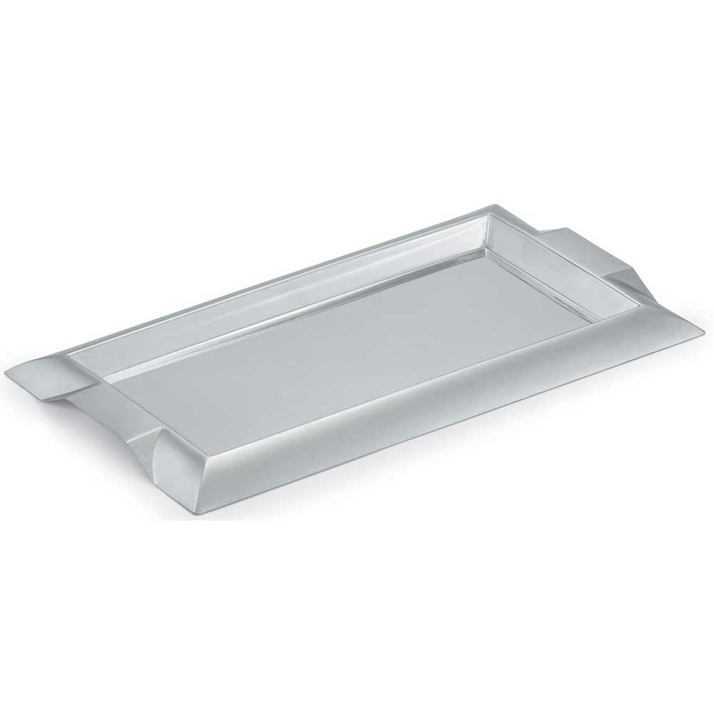 Vollrath Stainless Steel Rectangular Serving Tray, 10 x 18 inch -- 3 ...
