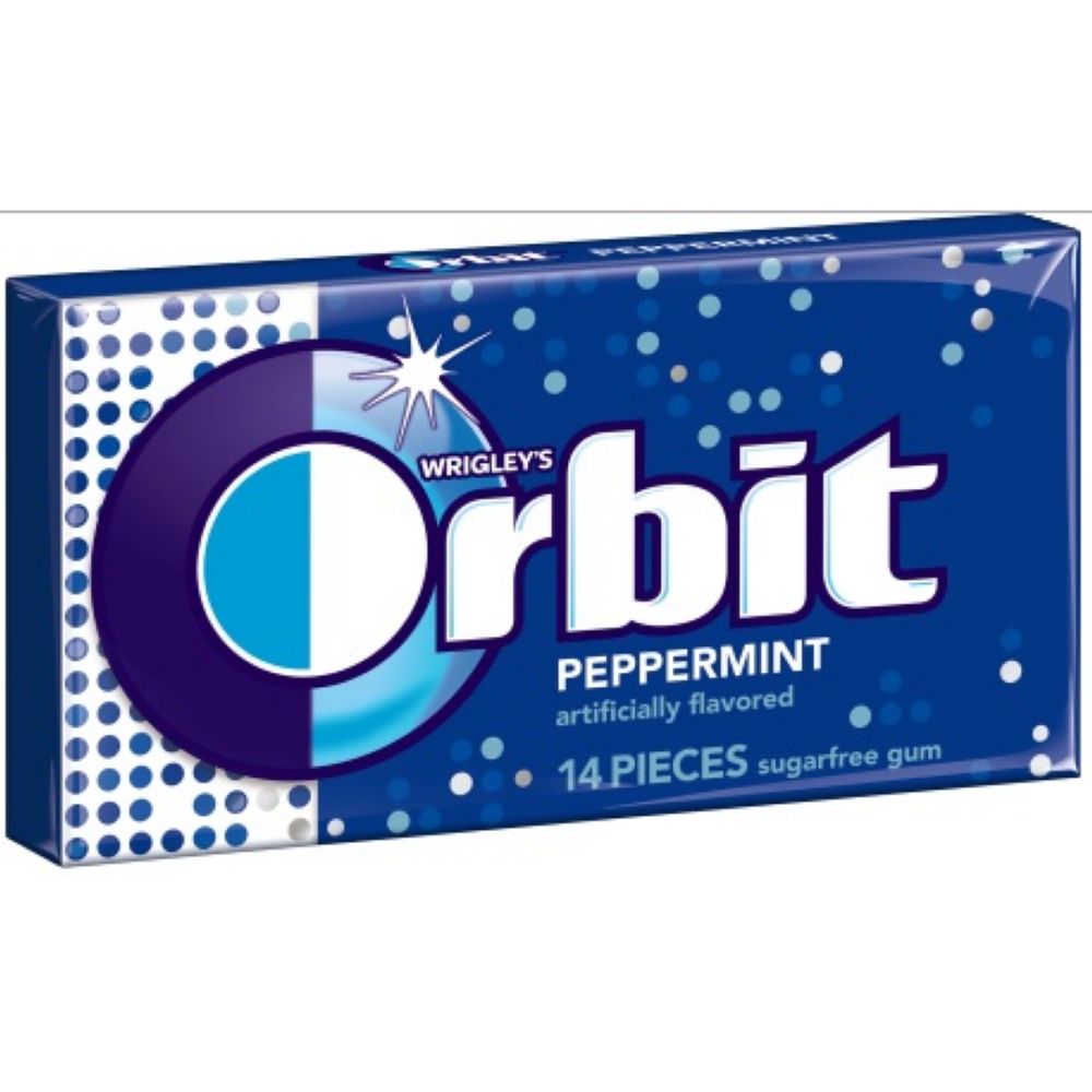 Orbit Peppermint Sugar Free Gum Case | FoodServiceDirect