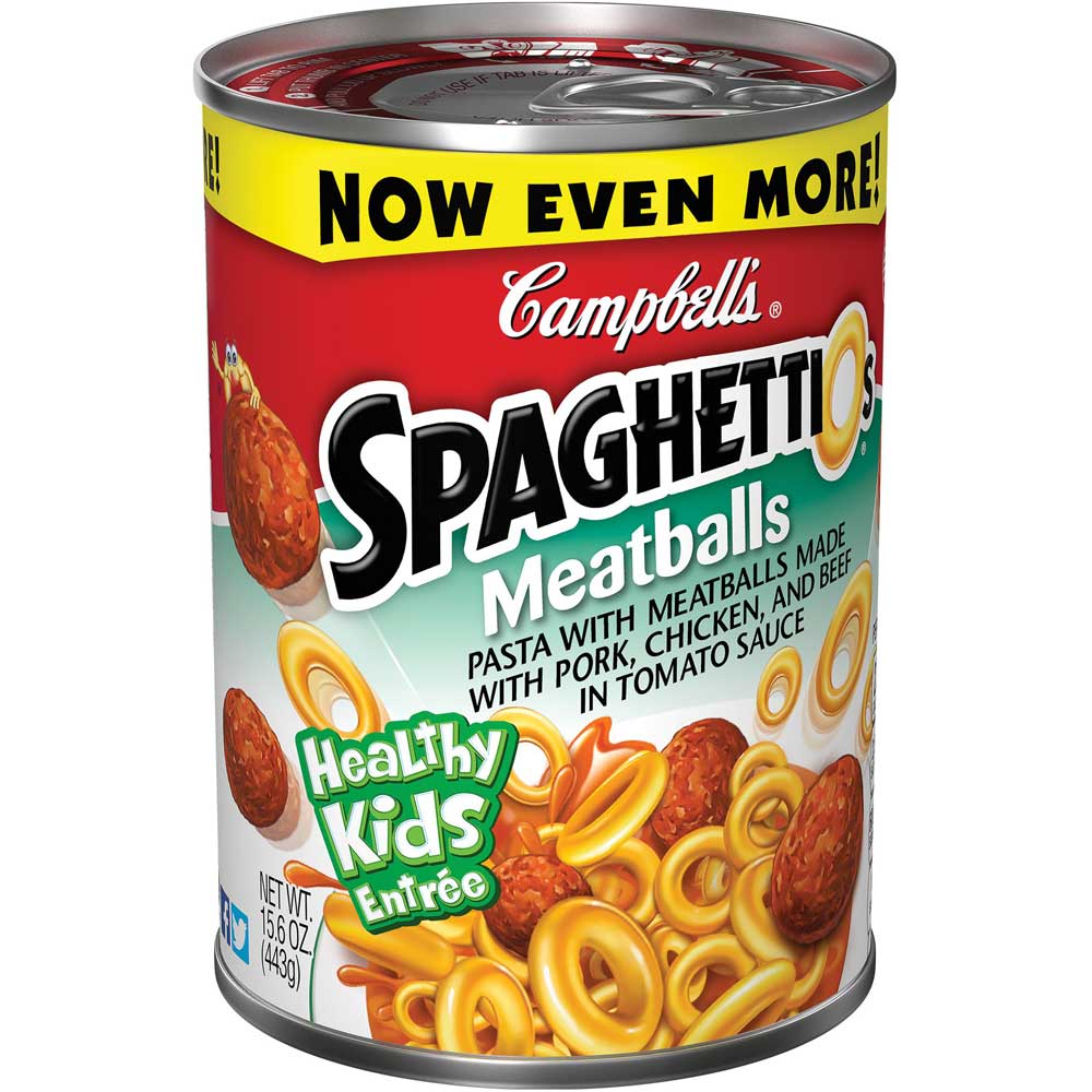 Campbells Spaghetti with Meatballs Pasta Case | FoodServiceDirect