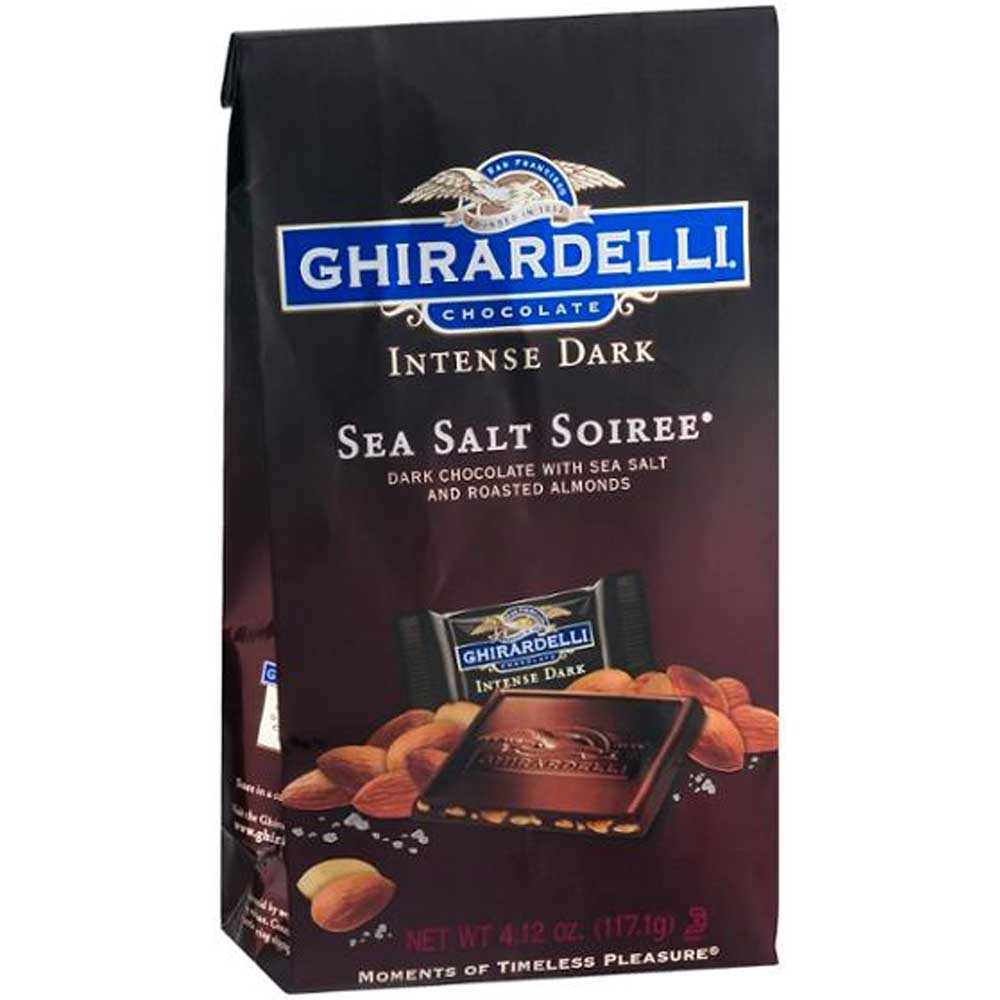 Ghirardelli Sea Salt Soiree Dark Chocolate Case | FoodServiceDirect