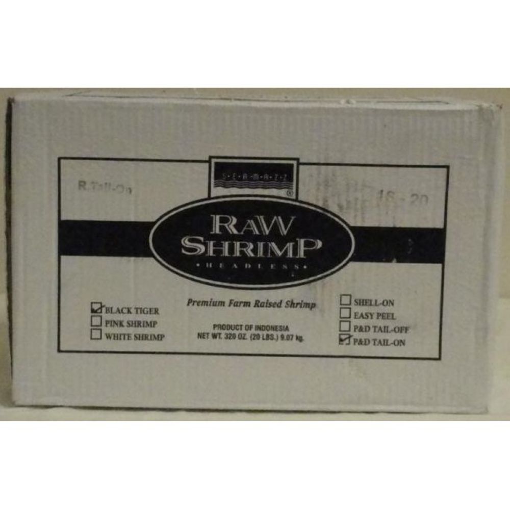 SEAMAZZ Easy Peel White Raw Shrimp Case | FoodServiceDirect