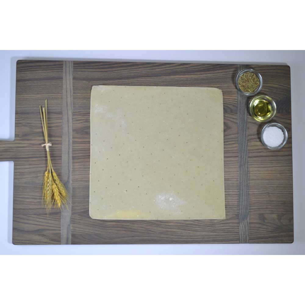 Ultra Thin Crust Par Baked Square Pizza Shell Flatbread, 12 x 12 inch ...