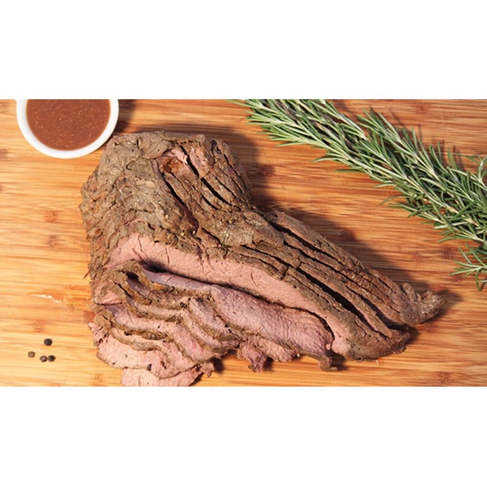 Cusine Solutions Pectoral Seared Sliced Beef, 2 Pound -- 8 per case.