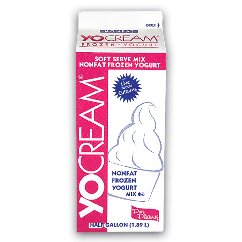Yocream Yogurt Mix, New York Cheesecake Nonfat Soft Serve, 64 Ounce ...