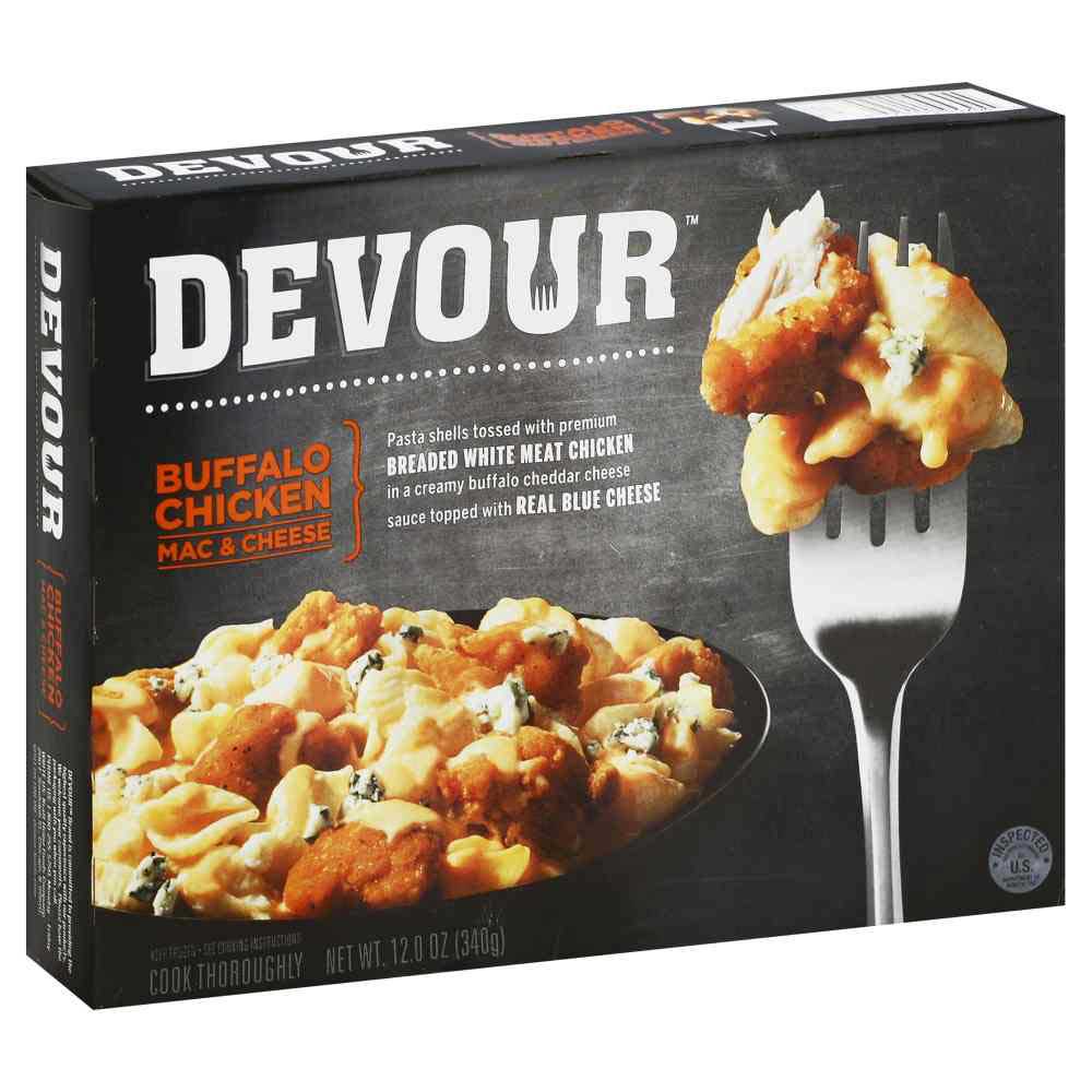 Devour Buffalo Chicken Mac and Cheese, 12 Ounce -- 8 per case.