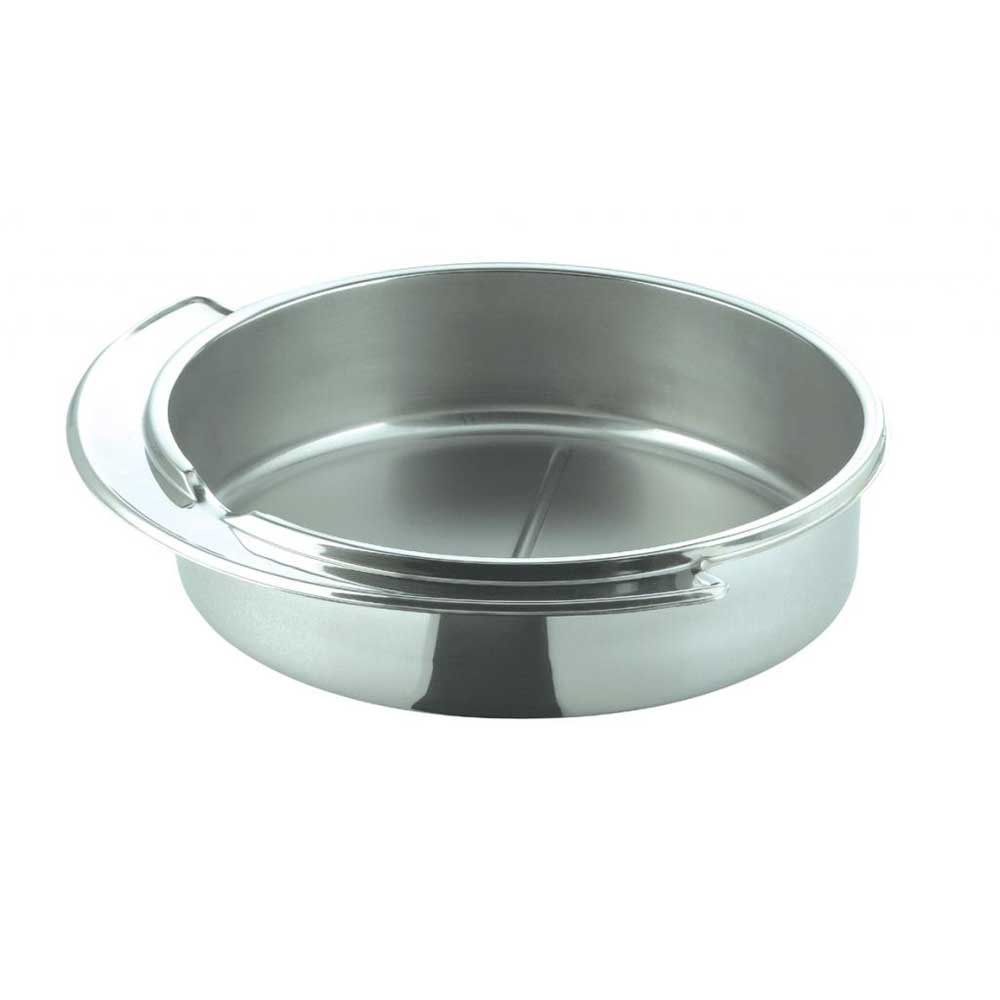 Smart Large Round Stainless Steel Dripless Water Pan Only, 18.5 x 17.25 ...
