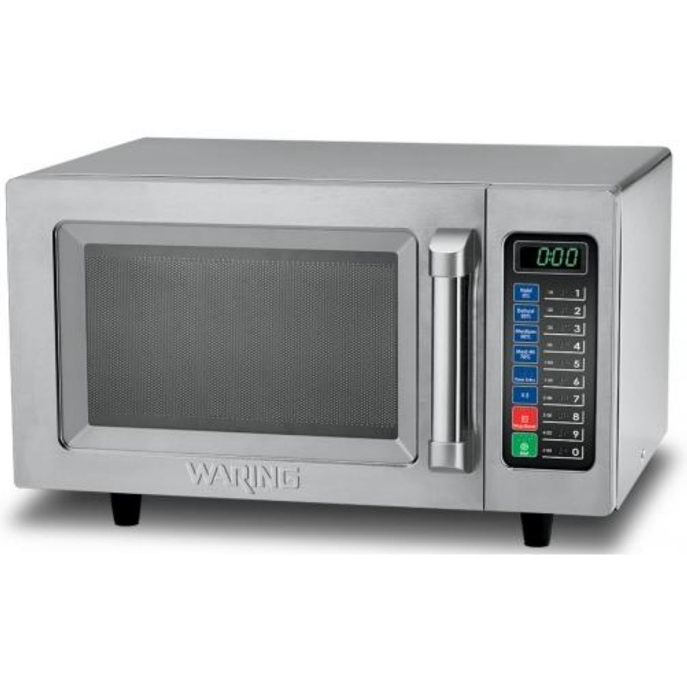 Waring Commercial Medium Duty Microwave Oven, 0.9 Cubic Feet ...