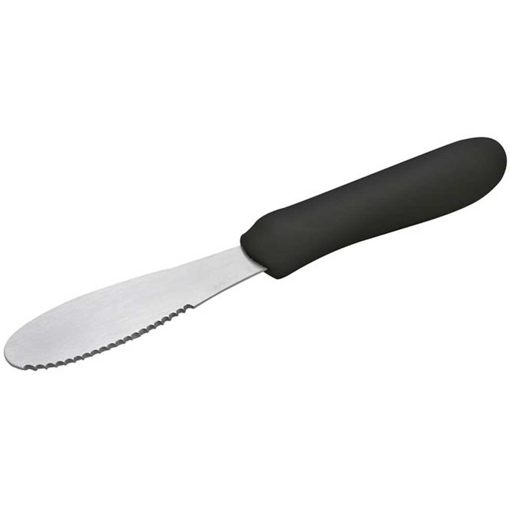 Winco Sandwich Spreader with Black Polypropylene Handle, 3 5/8 x 1 1/4 ...