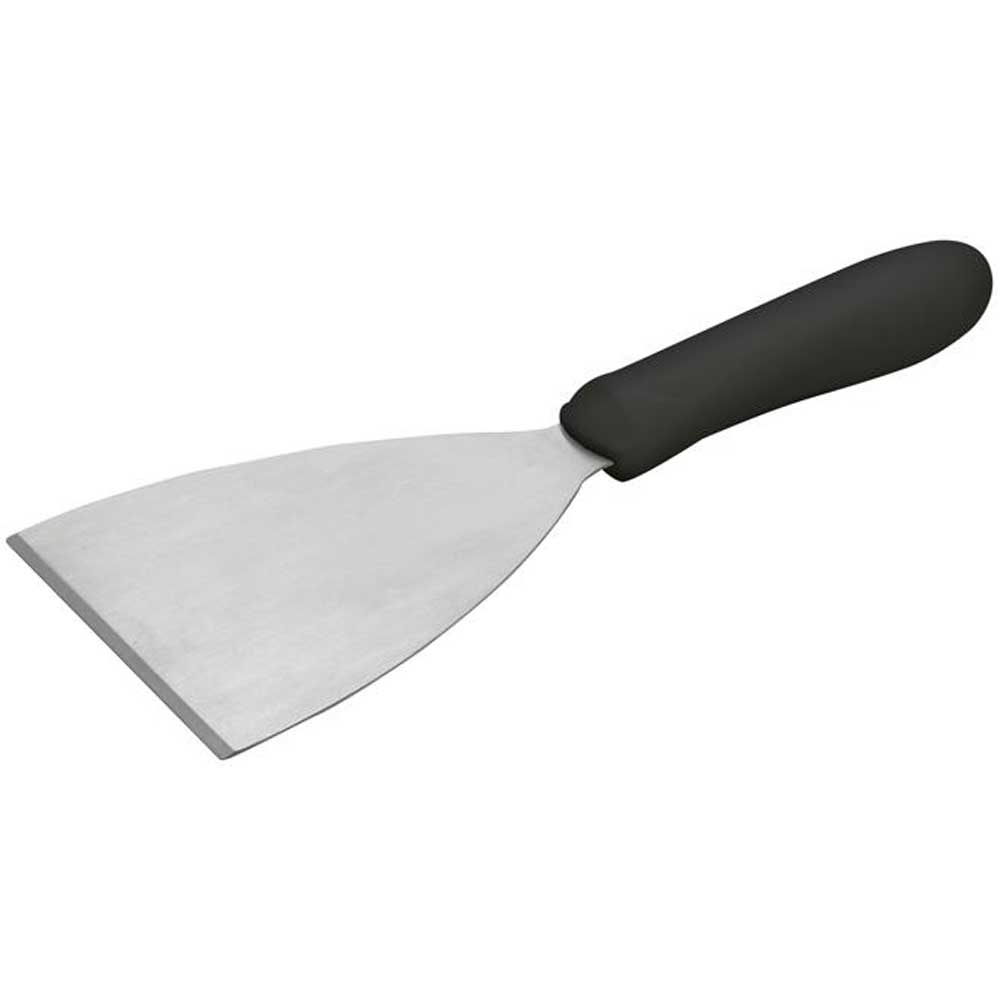 Winco Black Polypropylene Handle Scraper, 4 7/8 x 4 inch Blade -- 12 ...