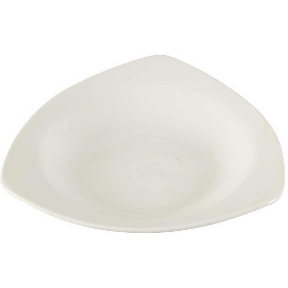 Yanco Abco Porcelain Triangular Super White Pasta Bowl, 22 Ounce -- 12 ...