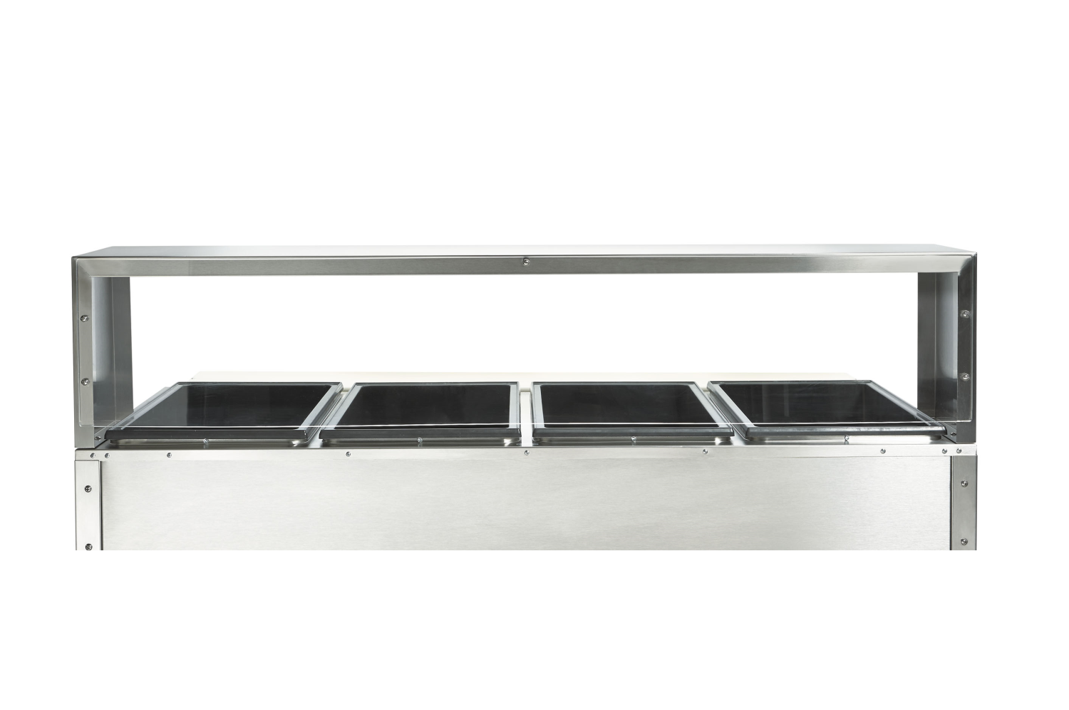 Vollrath ServeWell 60.75 inch Single Deck Cafeteria Guard with Acrylic ...