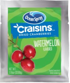 Ocean Spray Craisins Watermelon Flavored Dried Cranberries Case ...