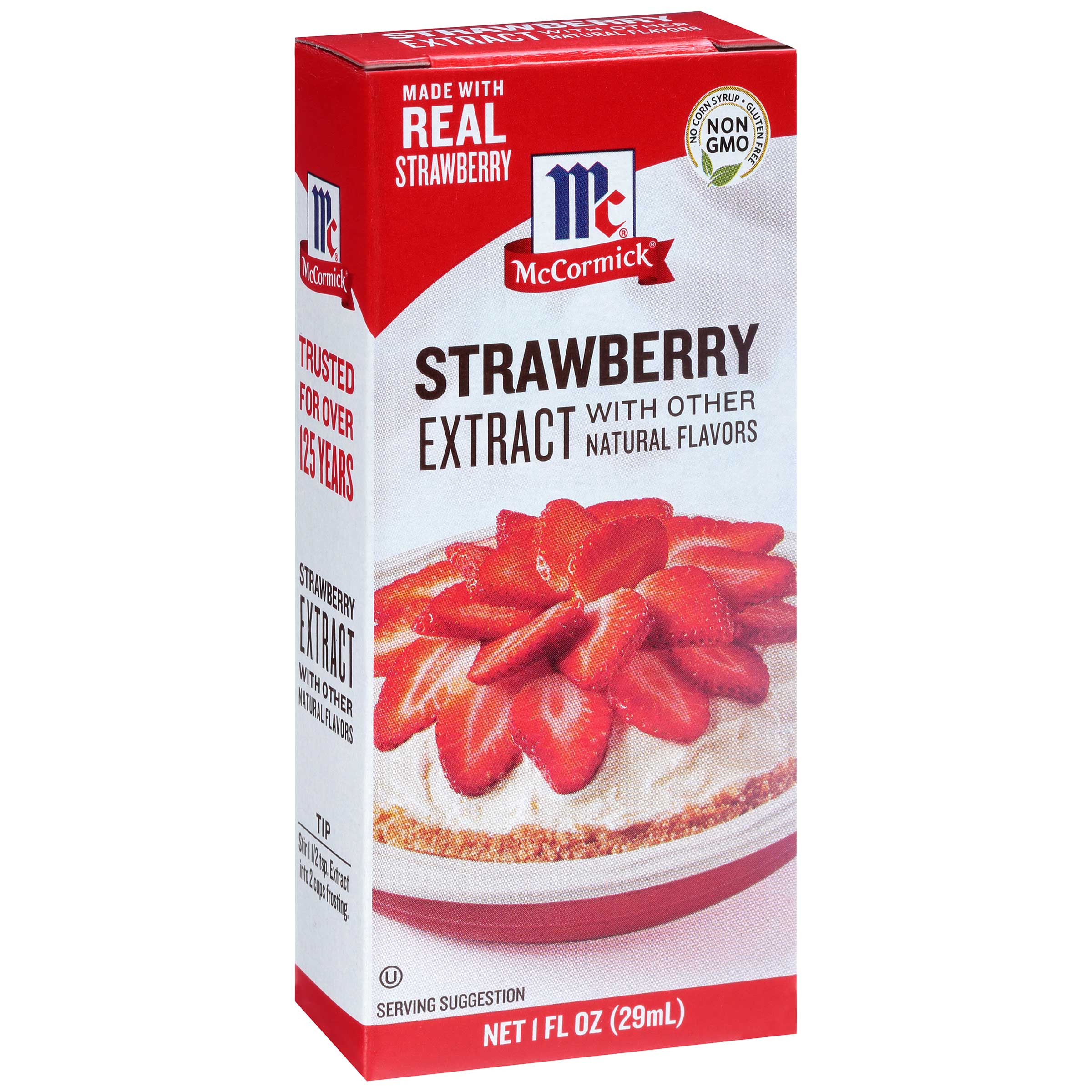 Mccormick Imitation Strawberry Extract, 1 Ounce -- 72 per case