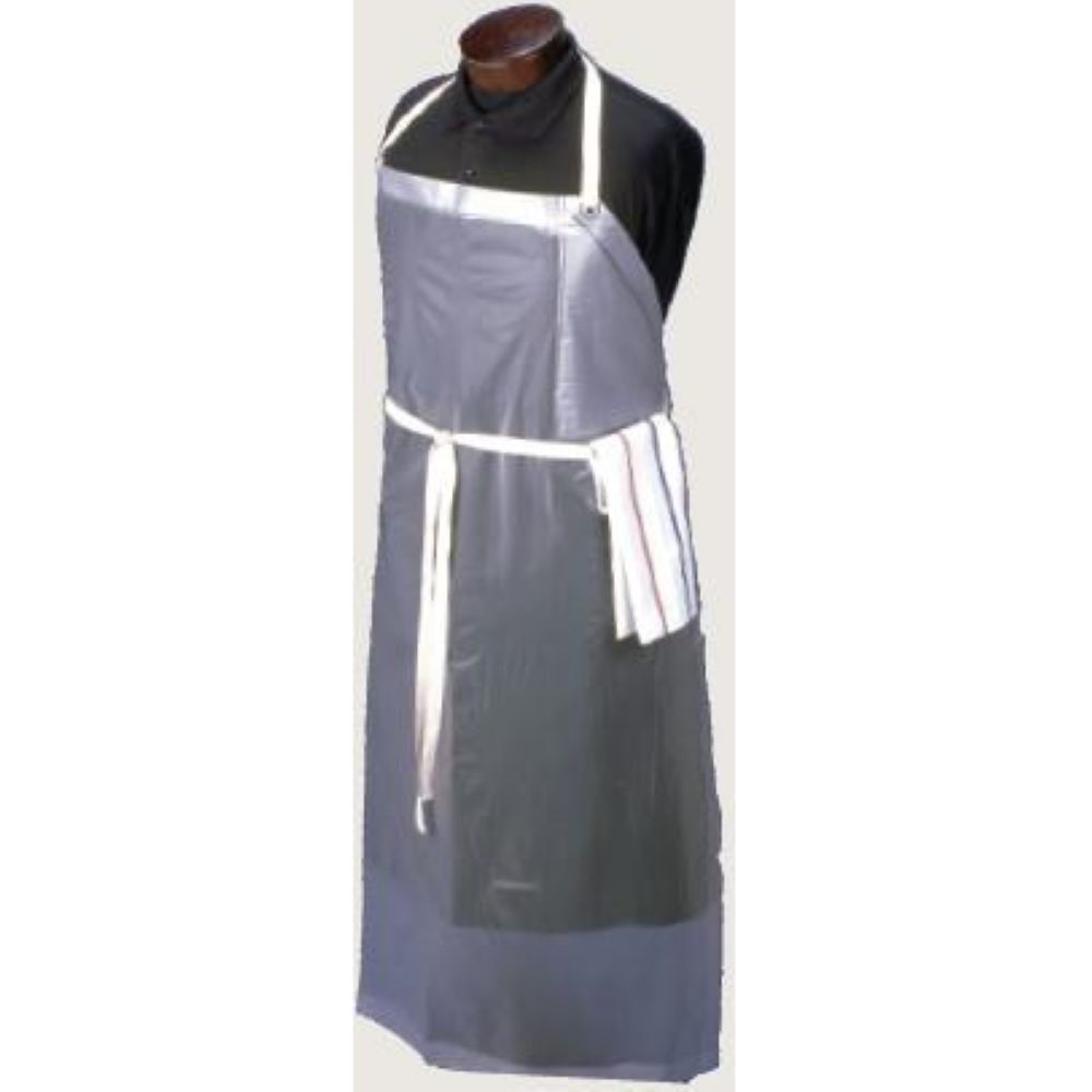 Ritz Clear Vinyl Dishwash Apron, 34 inch Wide x 47 inch Long -- 24 per ...