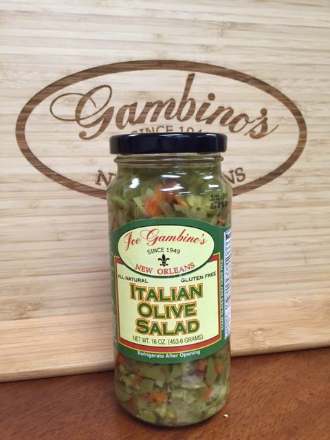 Gambinos Italian Olive Salad Case | FoodServiceDirect