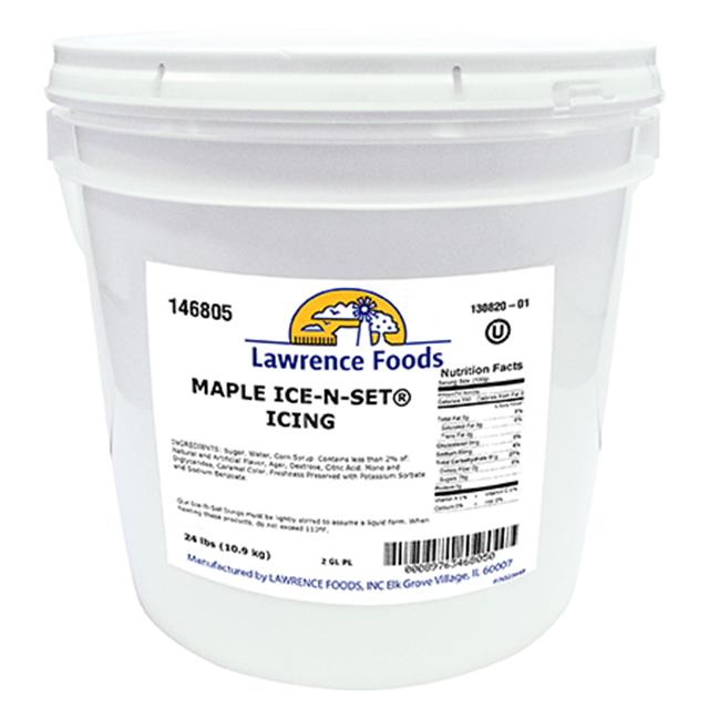 Lawrence Foods Maple Ice-N-Set Icing | FoodServiceDirect