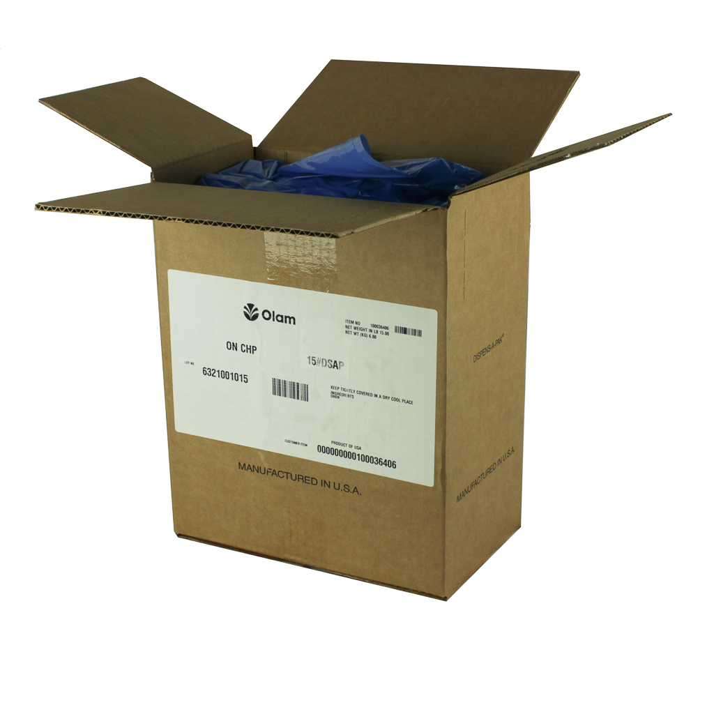 Olam Dried Onions - Fresh Flavor Chopped Handle Box, 15 Pound -- 1 Case