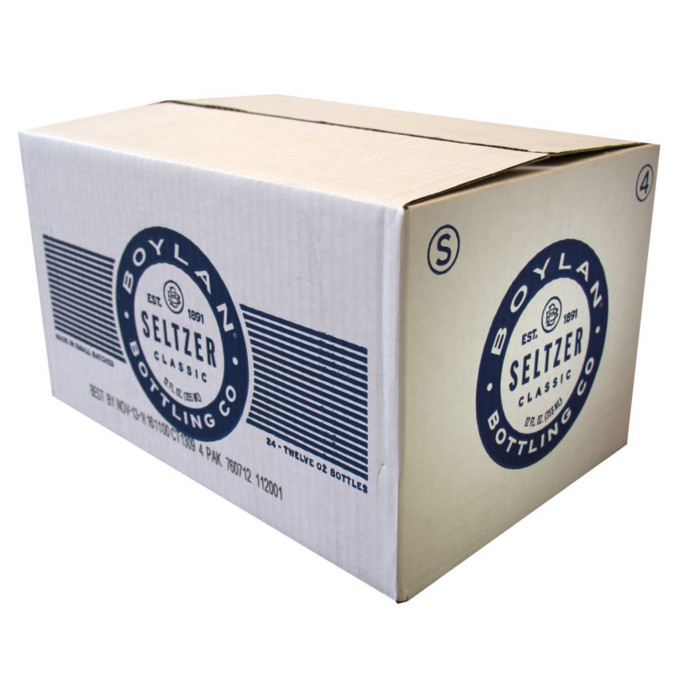 Boylan Bottling Co Pure Seltzer Case | FoodServiceDirect