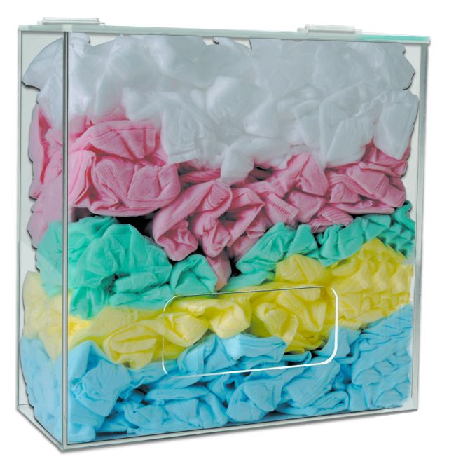 Clear Bouffant Koronet Acrylic Dispenser -- 1 Count