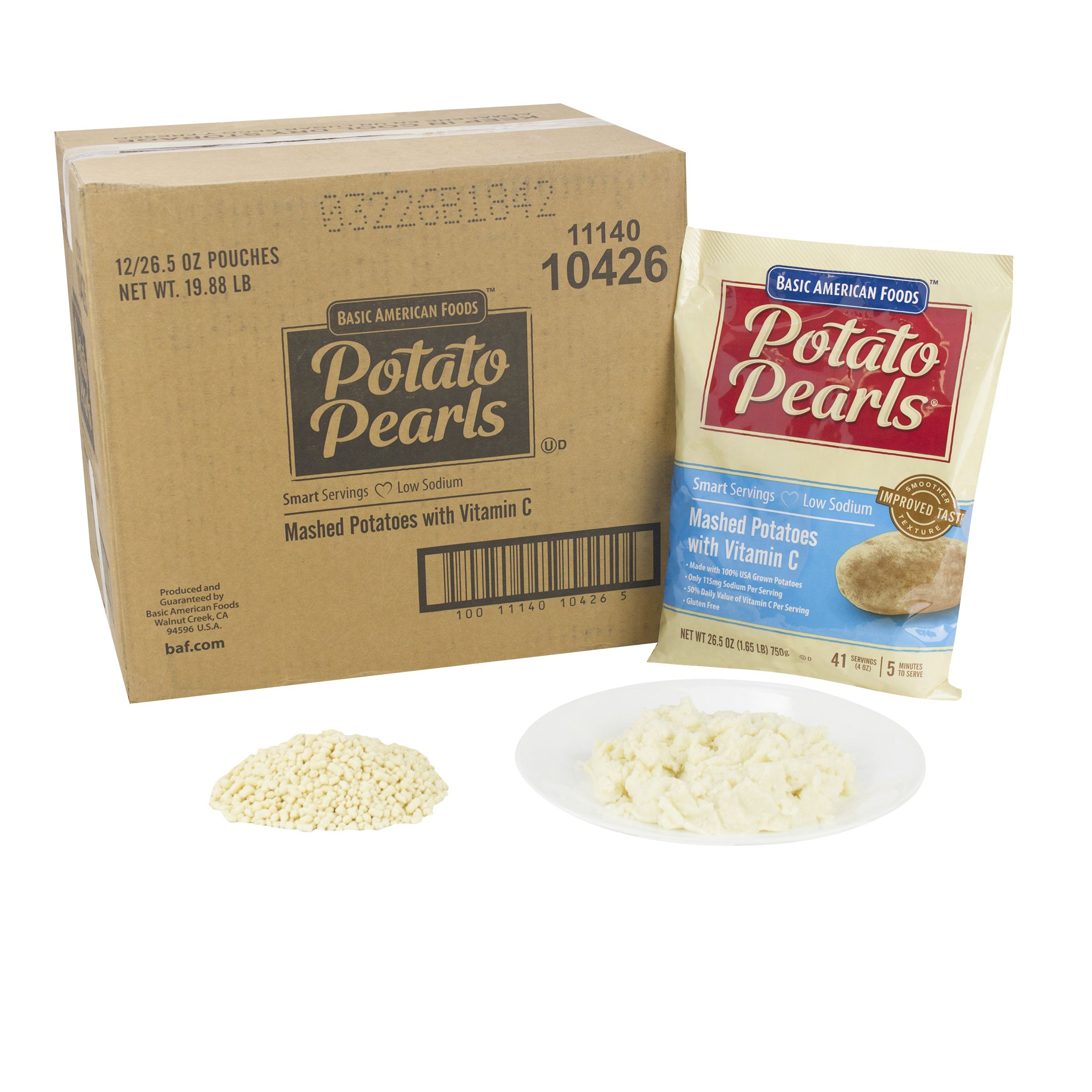 Potato Pearls Smart Servings Mashed Potatoes Case | FoodServiceDirect