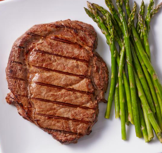 Double Red Provisions Pre Seasoned Beef Steak Ribeye, 10 Ounce -- 6 per ...