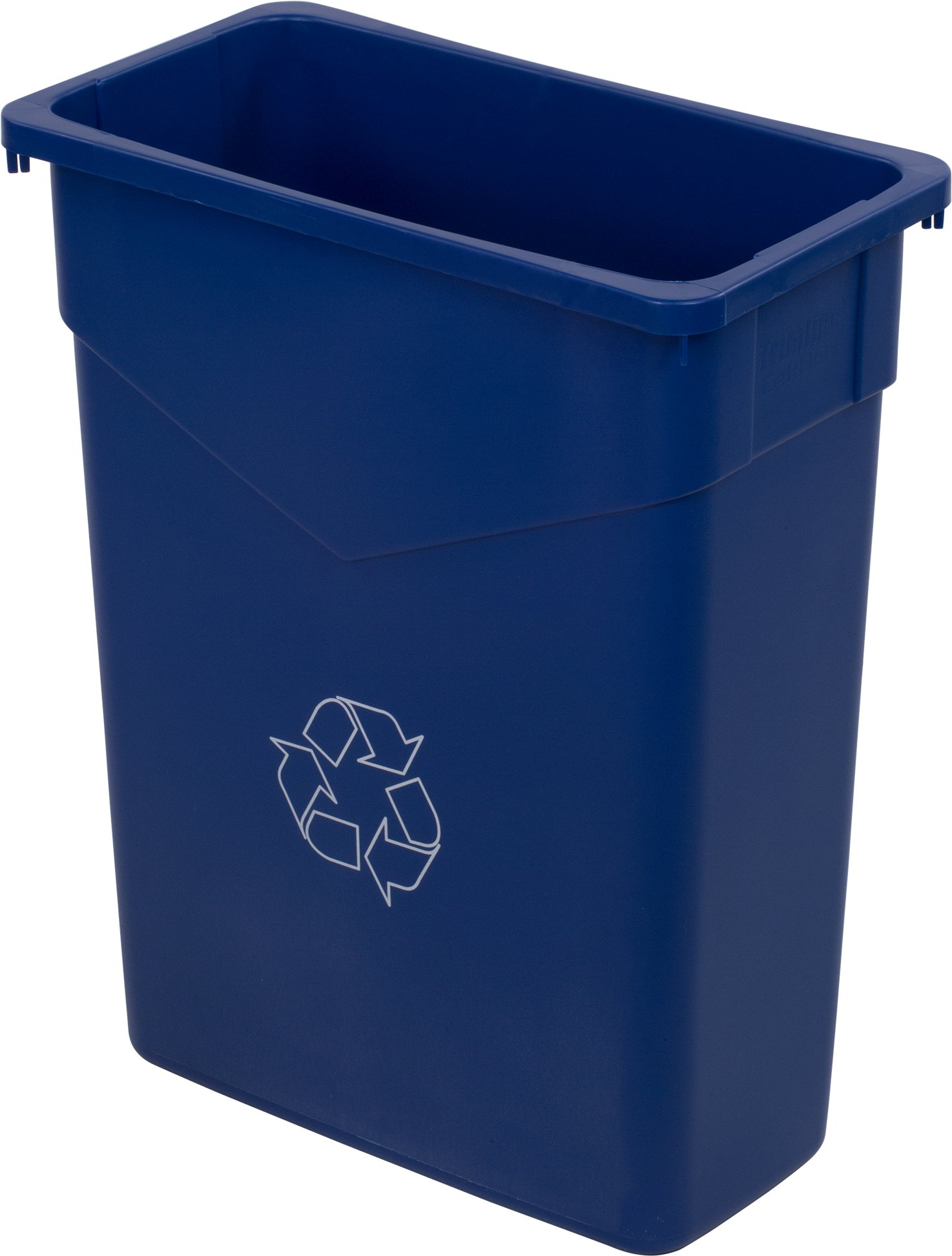 Carlisle TrimLine Blue Recycle Waste Container, 15 Gallon -- 4 per case ...