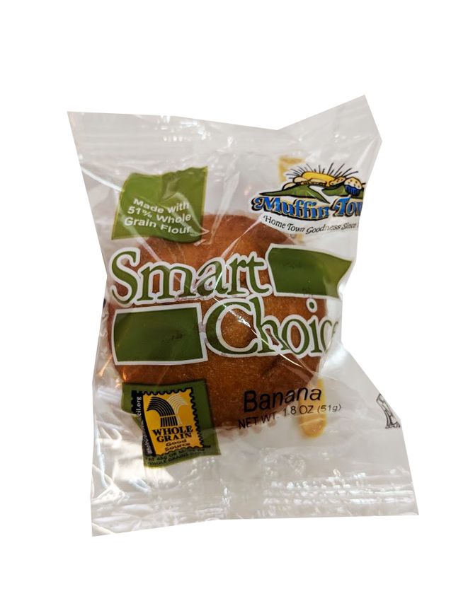 Smart Choice Whole Grain Banana Muffin Case | FoodServiceDirect
