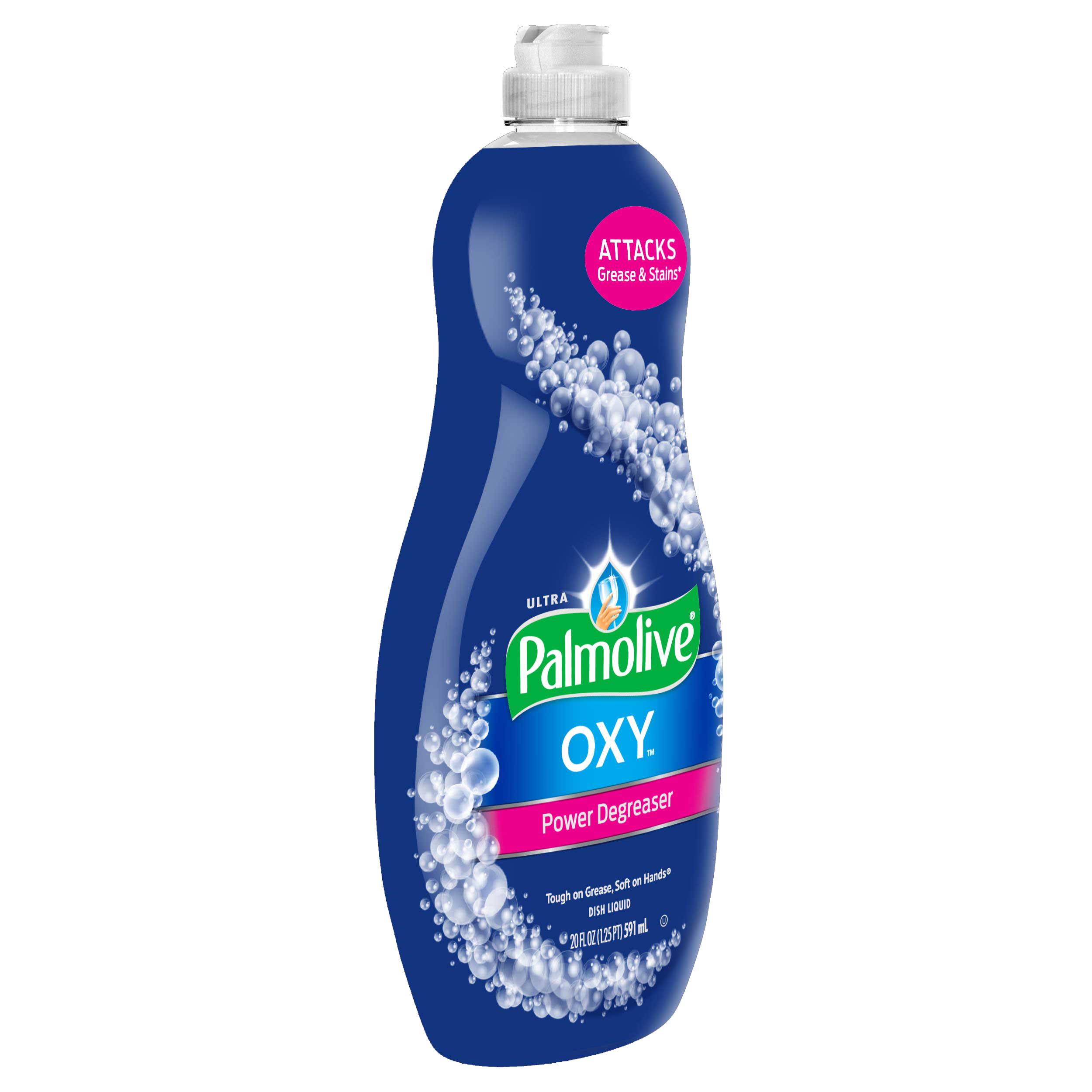 Palmolive Oxy Power Degreaser Dish Soap, 20 Fluid Ounce -- 9 per case.