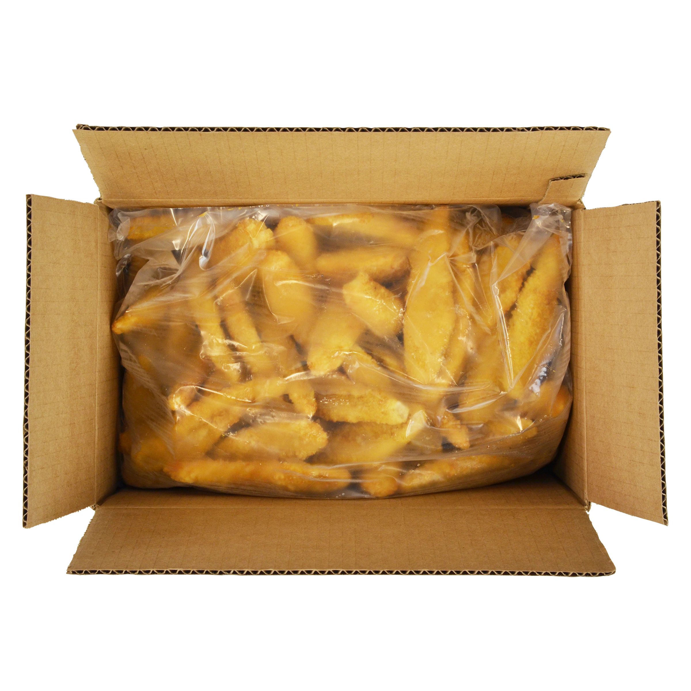 Chicken FC SmartShapes Tater Chip Tender Breast Strip Fritter, 5 pound ...