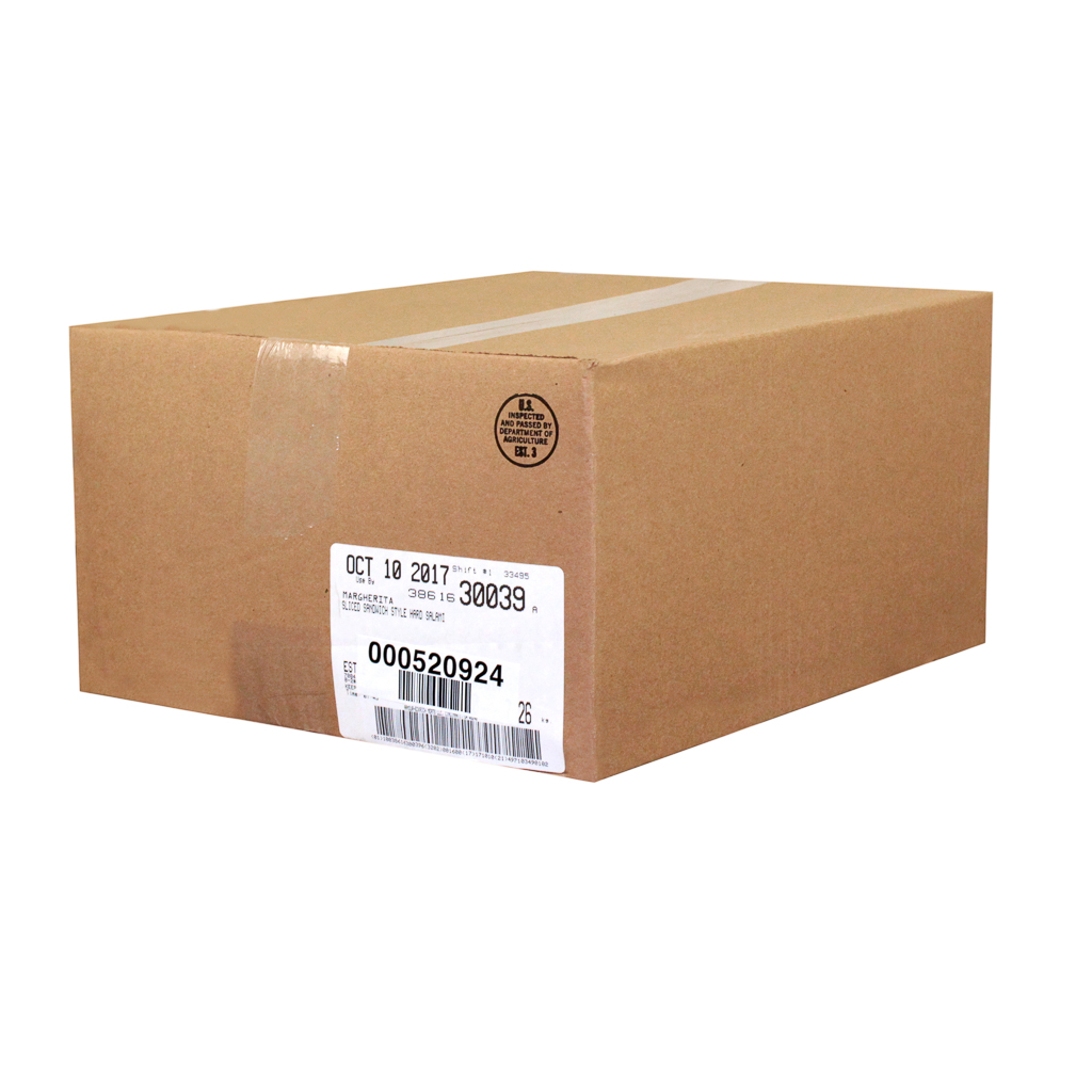 Armour Eckrich Margherita Pre-Sliced Hard Salami Case | FoodServiceDirect