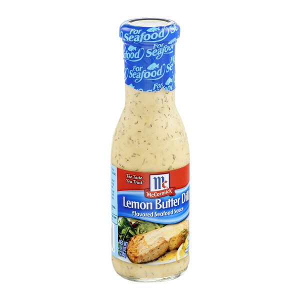 McCormick Lemon Butter Dill Seafood Sauce Case | FoodServiceDirect