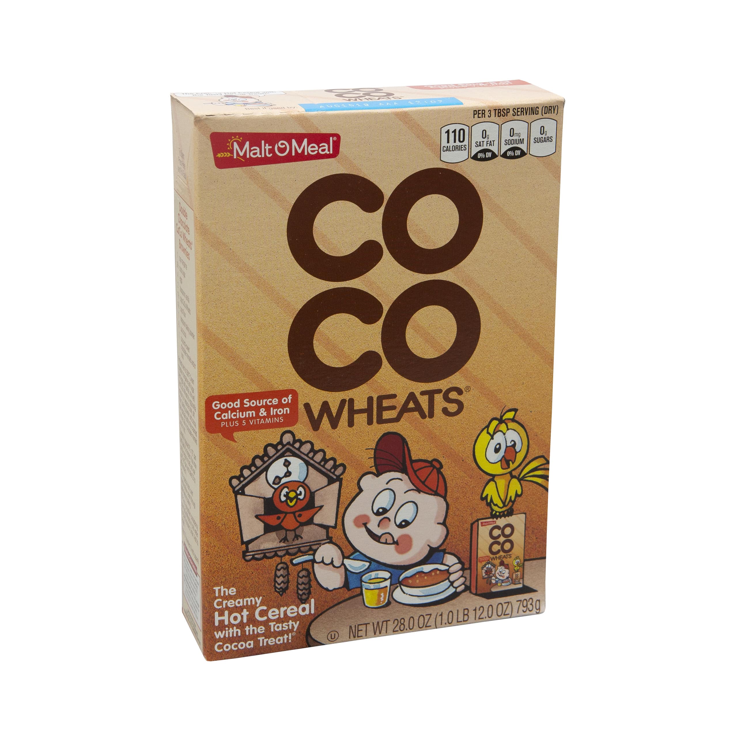 Malt-O-Meal Coco Wheats Cereals Case | FoodServiceDirect