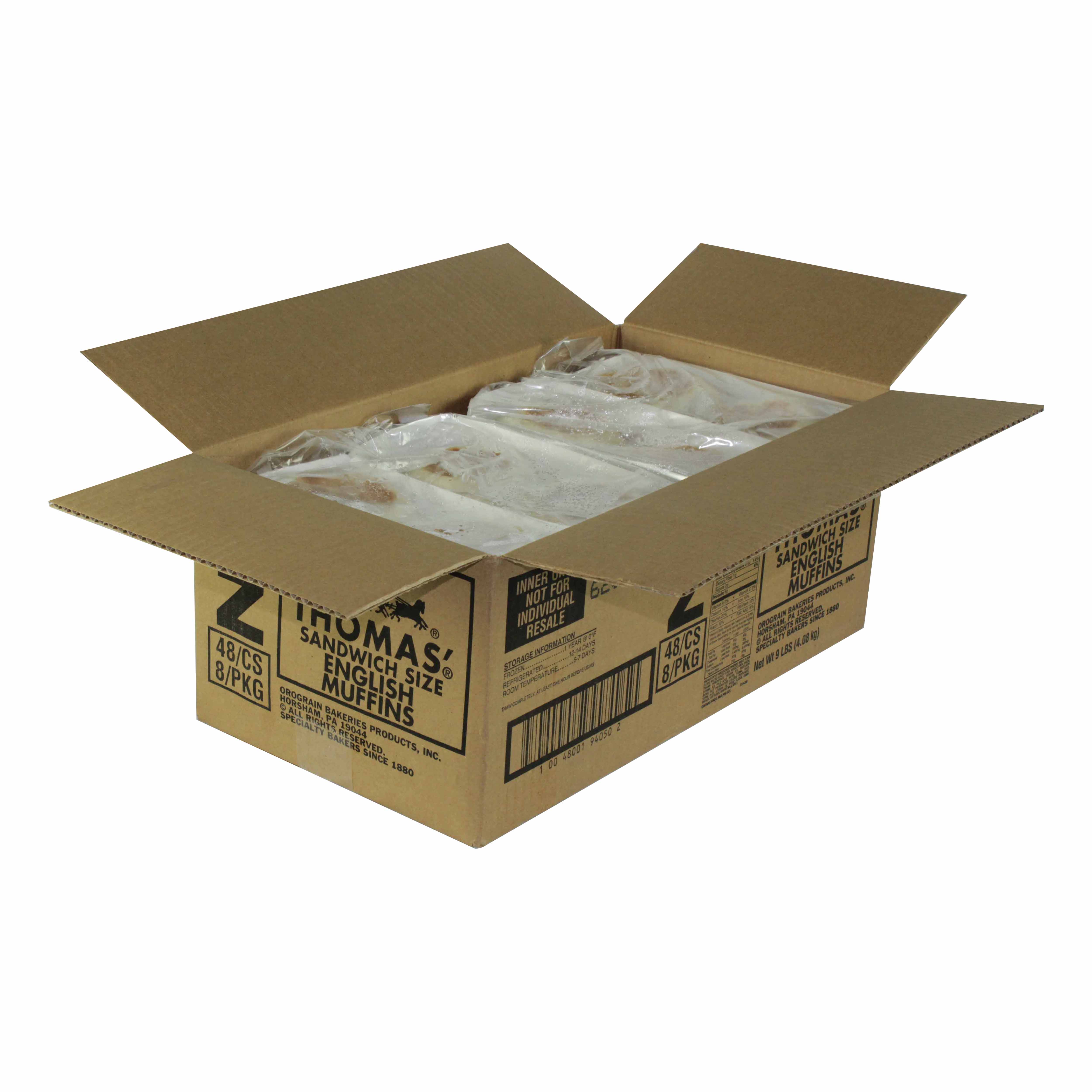 Maplehurst Bakery Thomas Sandwich Original English Muffin -- 48 per case.